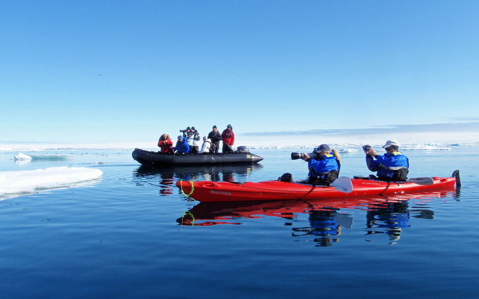 Polar Kayaking in Arctic and Antarctica adventure polar travel
